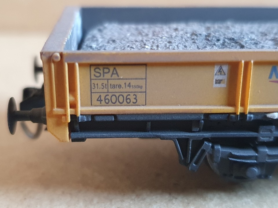 FTG MODELS 00 Gauge SPA WAGON NETWORK RAIL Weathered 460063 Wagon Boxed ...