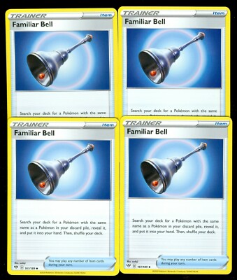 Pokemon FAMILIAR BELL 161/189 Darkness Ablaze - - MINT 4X | eBay