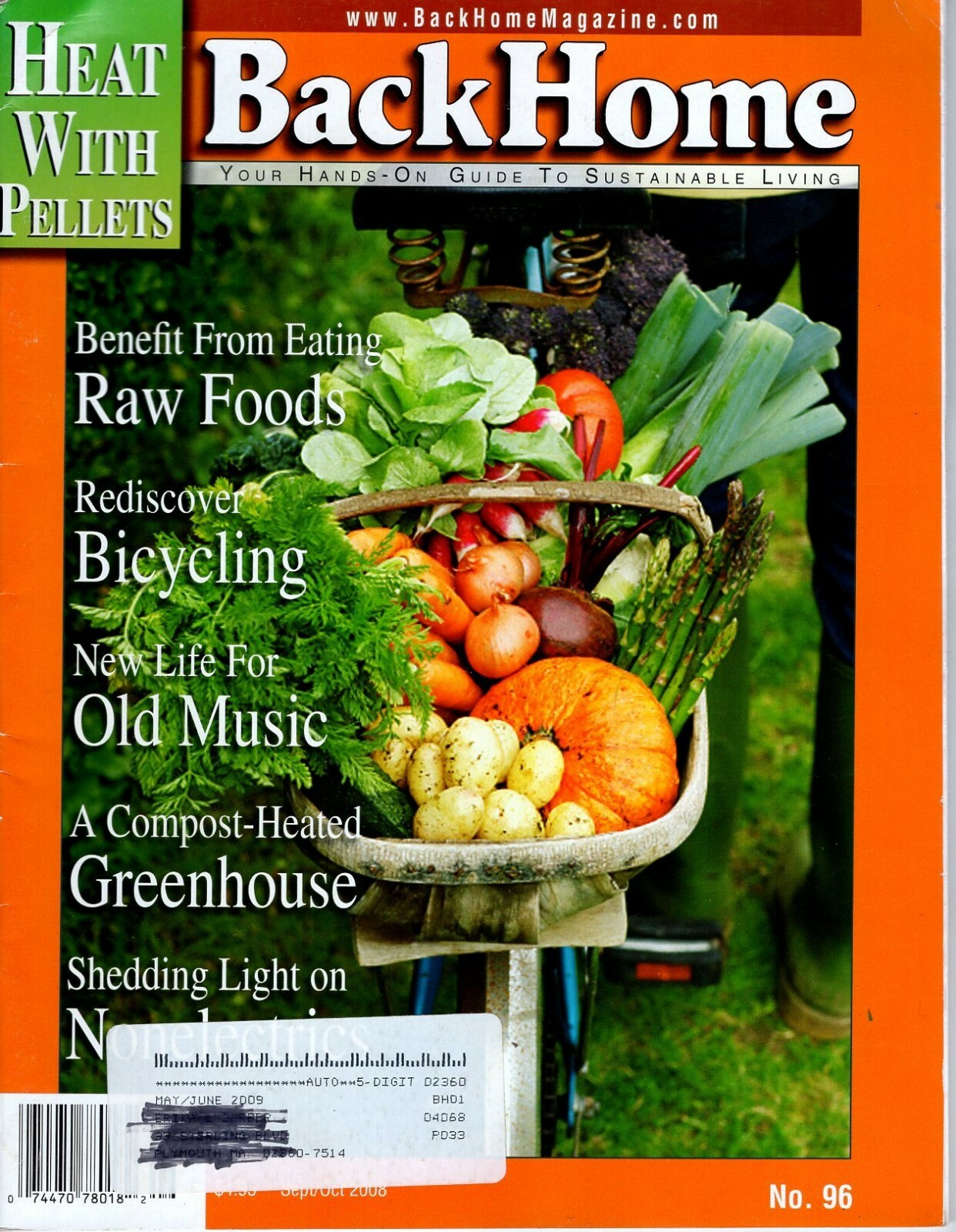 BackHome Magazine September-October 2008 No. 96 - Back Home | eBay