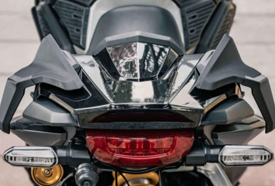 Honda CB650R CBR650R 18-23 Rear Tail Wings ABS Matte Black GR | eBay