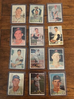 Elmer Singleton 1957 Topps Baseball Card (Sale Is For Card In Title ...