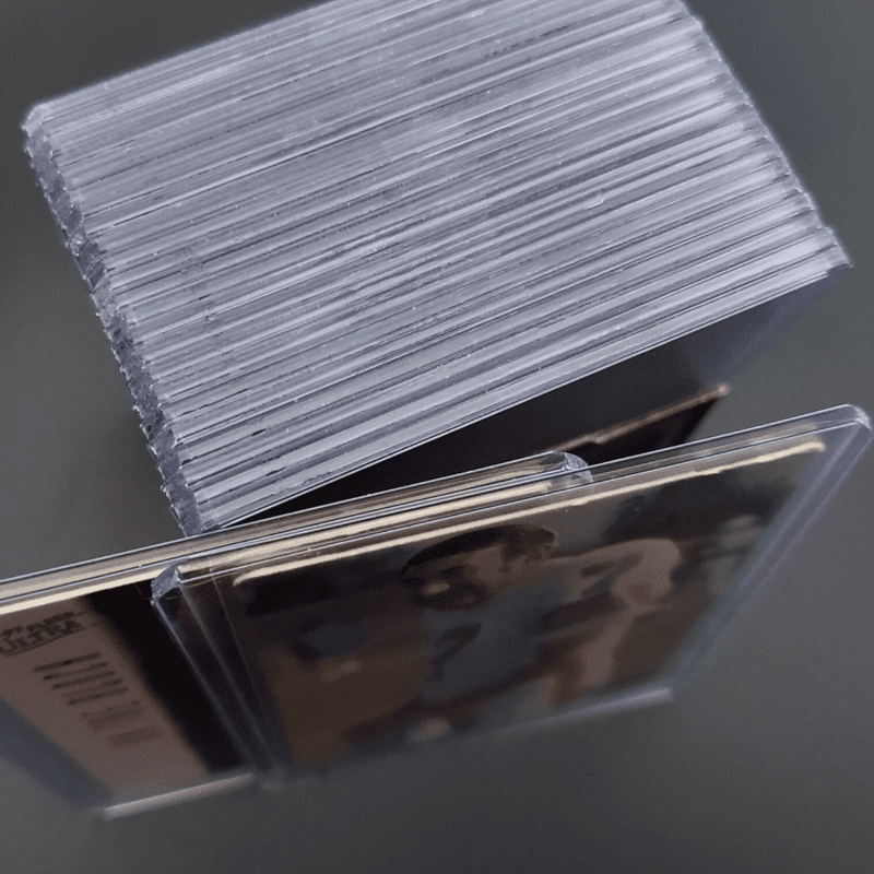 BCW Trading Card Measurement Tool Thickness Point Gauge + CBG TopLoader ...