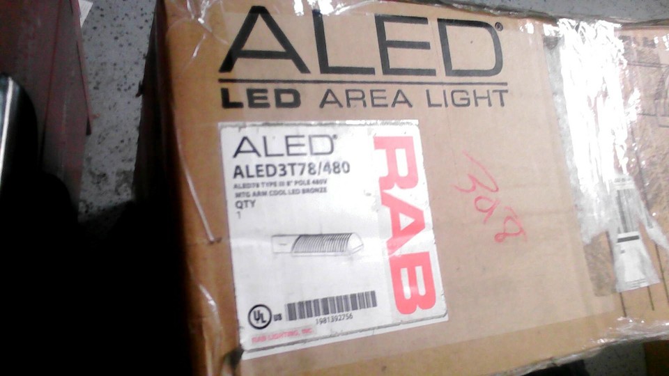 RAB ALED ALED3T78 Area Light *** | eBay