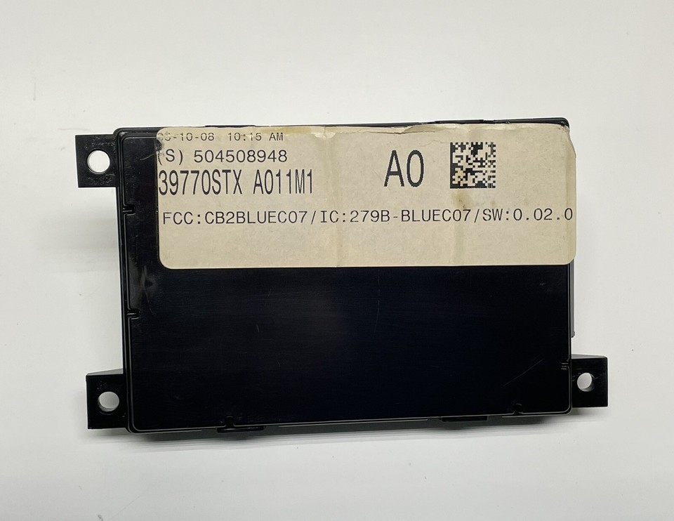 07-09 Acura MDX HFL HFT Hands Free Link Bluetooth Module 39770-STX-A011 ...