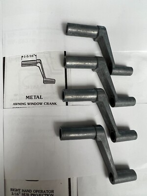 RV - Mobile Home - Window Operator Crank Handle -1 3/16" - Set of 4 ...