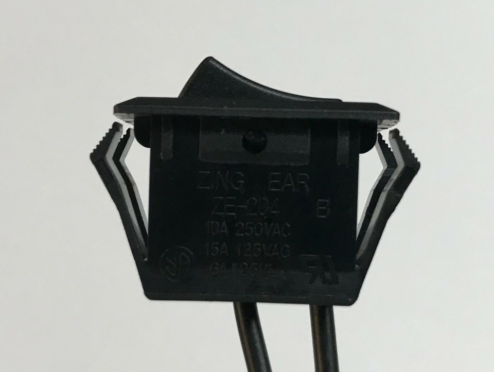 Zing Ear ZE-204B Rocker On-Off Switch (1 Piece) | eBay