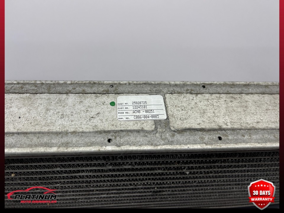 2007-2010 Saturn Sky Pontiac Solstice Turbo Intercooler W/ Tubes OEM ...