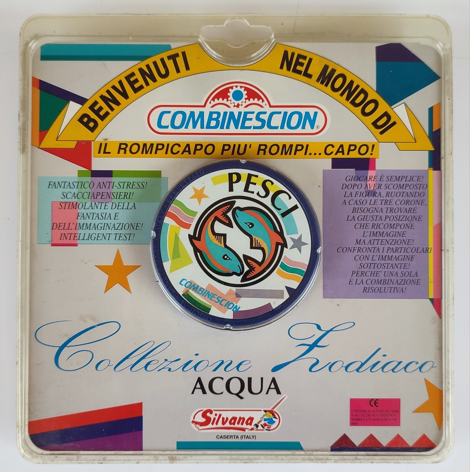 PESCIS ZODIAC COMBINESCION ROMPICAPO SILVANA Rubik Puzzle Rotascope ...
