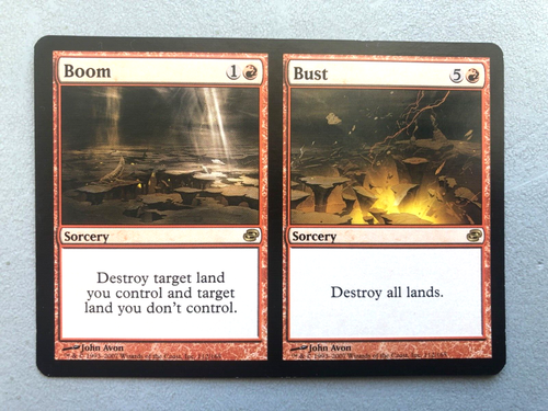 Mtg Carte Magic Planar Chaos Boom Bust LP | eBay