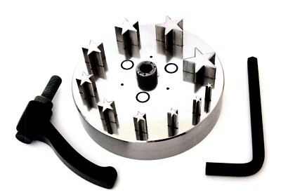 Star Disc Cutter W 10 Dies 1/8" - 1" With Recessed Base & Angled Dies ...