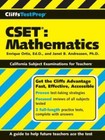 CliffsTestPrep CSET: Mathematics - Paperback By Andreasen PhD, Janet B ...