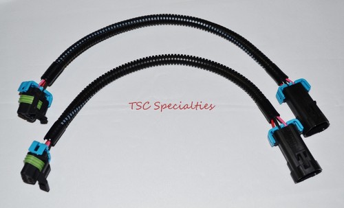 12" Oxygen O2 Sensor Header Extension Harness Camaro Corvette LS2 LS3 ...