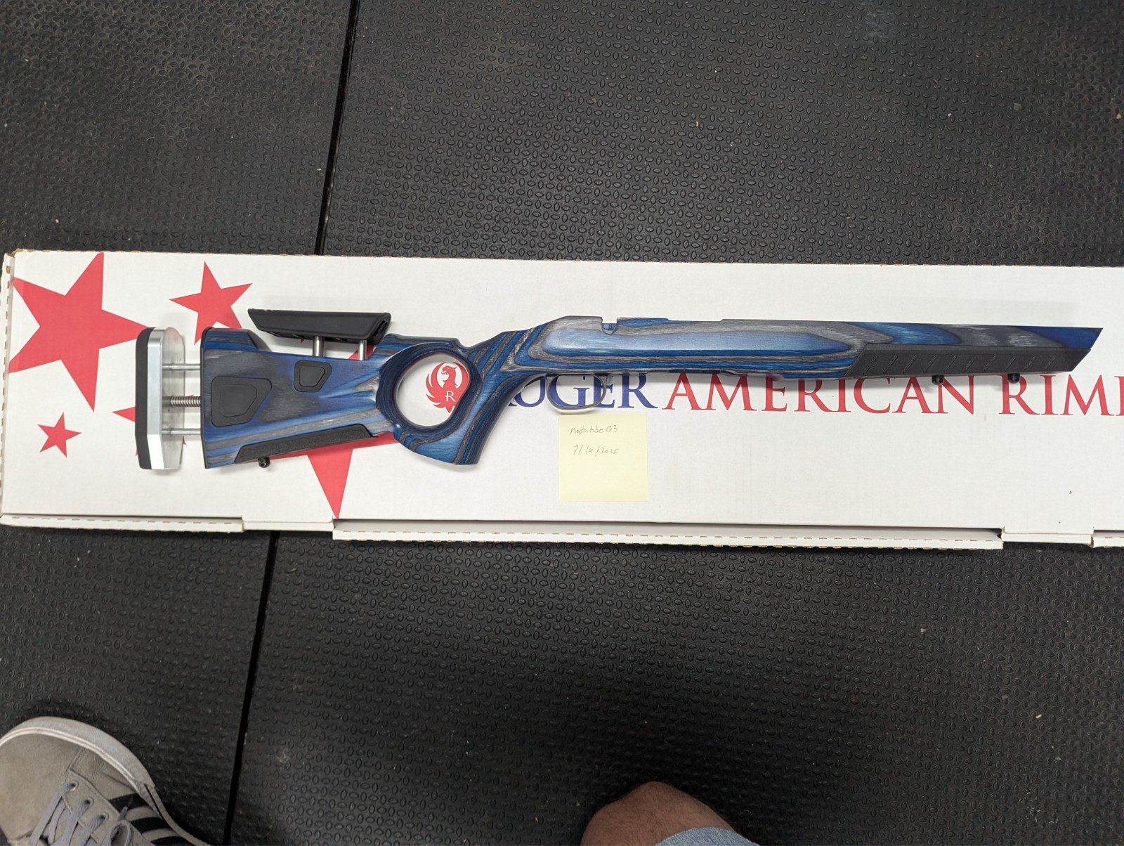 Boyds AT-ONE THUMBHOLE STOCK FOR RUGER AMERICAN RIMFIRE 22LR - BLUE | eBay