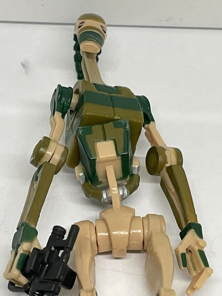 Star Wars 3.75" TCW Clone Wars CW33 AAT Driver Battle Droid Incomplete ...