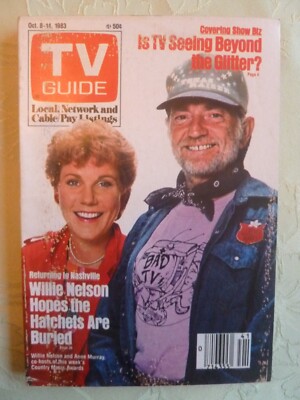 TV GUIDE 1983 Willie Nelson & Anne Murray NO LABEL | eBay