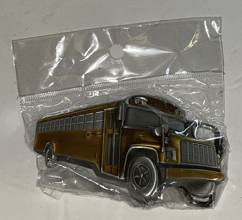 School Bus Yellow Fun 86 Belt Buckle Unopened | eBay