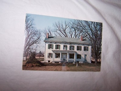 MARKLE HOUSE Postcard TERRE HAUTE INDIANA Underground Railroad | eBay