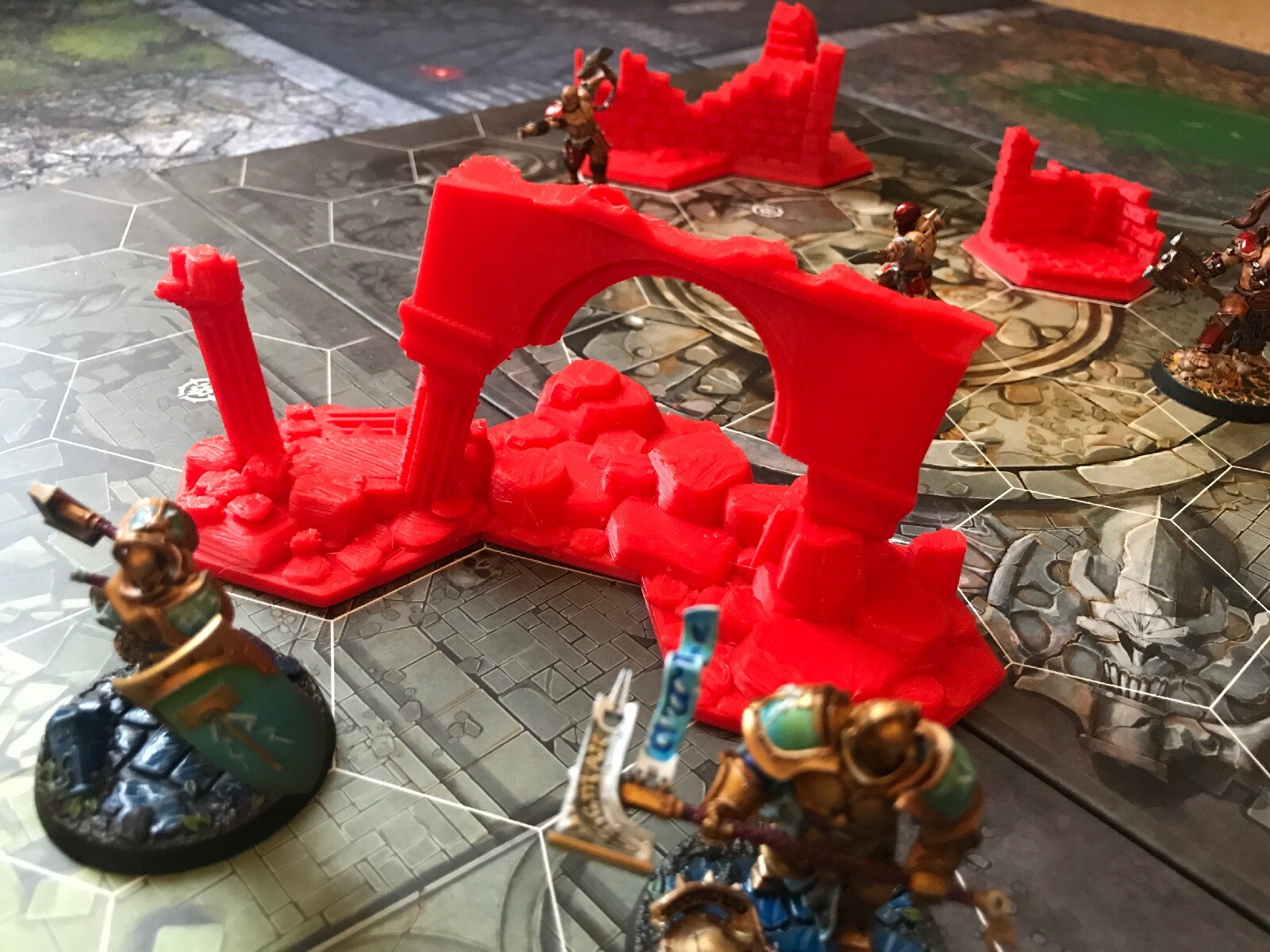 Warhammer Underworlds Shadespire Hex Terrain | eBay Australia