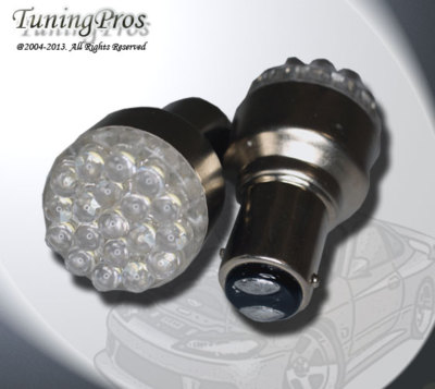 (1 Pair) Set of 2 pcs Map Light 1157 19 Blue LED Light Bulbs 1816 2040 ...