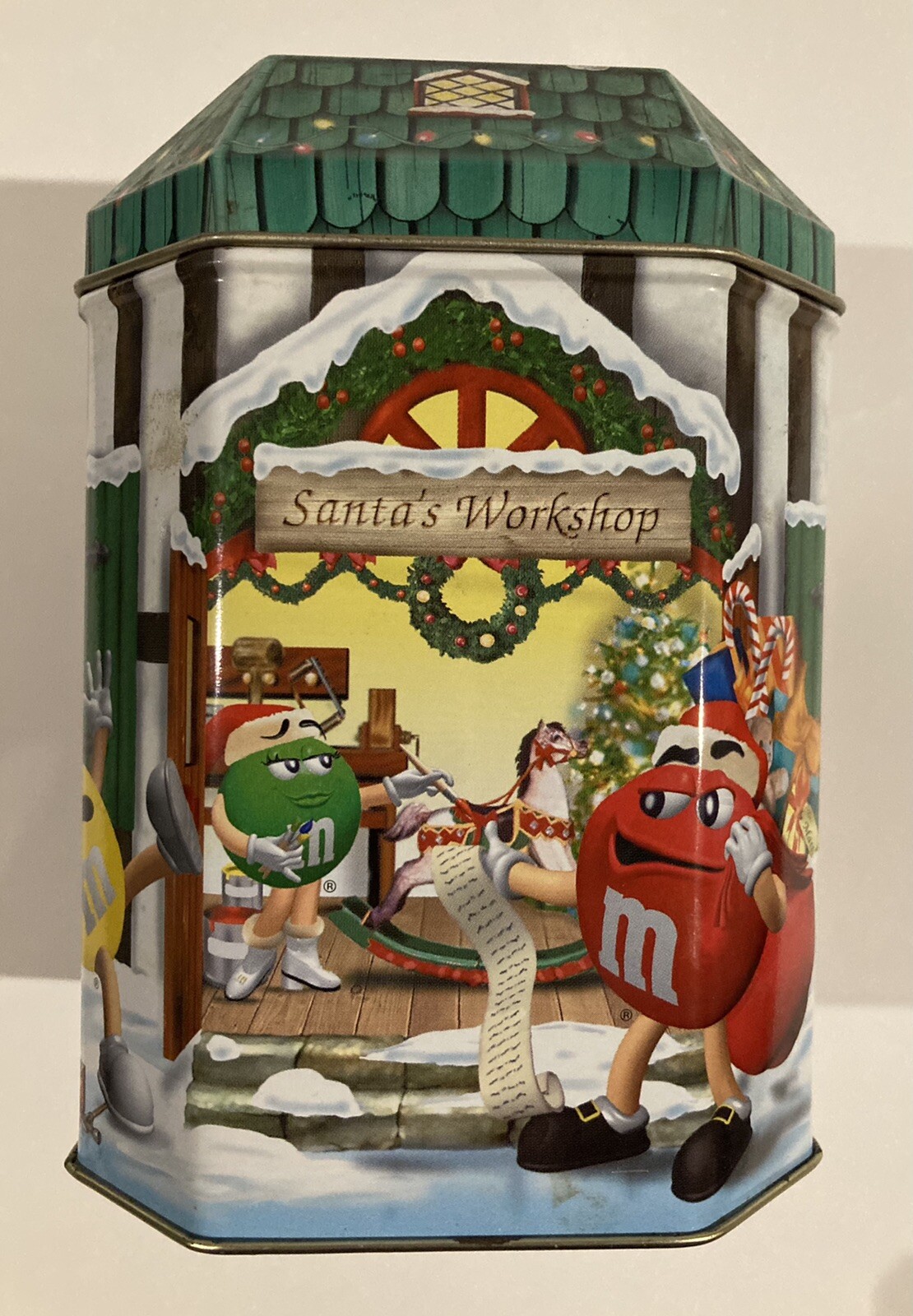 M&M’s Santa’s Workshop Limited Edition #10 Canister 1999 | eBay