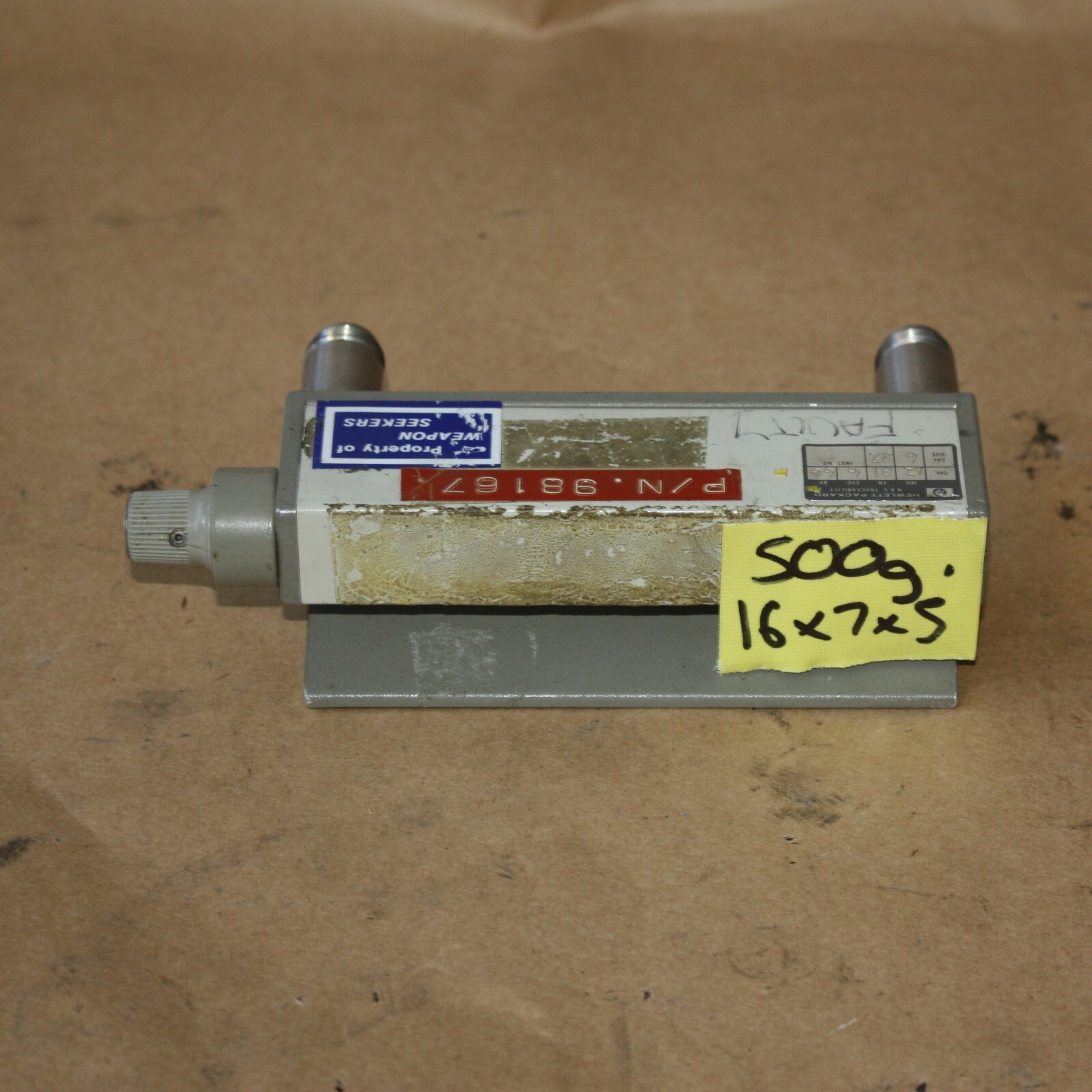 Agilent Keysight HP 8496B - DC to 18 GHz, 0 to 110 dB Coaxial Step ...