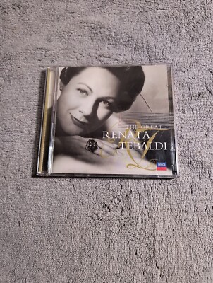 Renata Tebaldi - The Great Renata Tebaldi [CD 2xCD] (VG+) | eBay