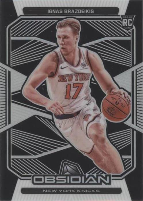 2019-20 Panini Obsidian - Ignas Brazdeikis #190 (RC) for sale online | eBay
