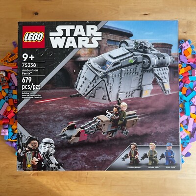 LEGO 75338 Star Wars Ambush On Ferrix w/Andor Luthen Rael Syril Karn ...