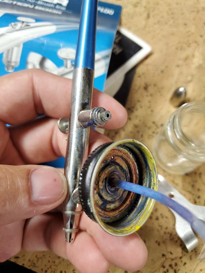 Vintage Badger 150-1-IL Airbrushing Set | eBay