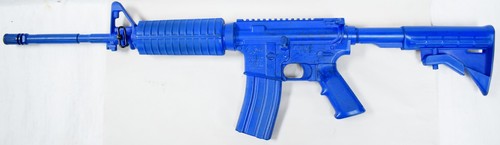 COLT LAW ENFORCEMENT Ring's Plastic Blue Training Rifle Gun Model ...