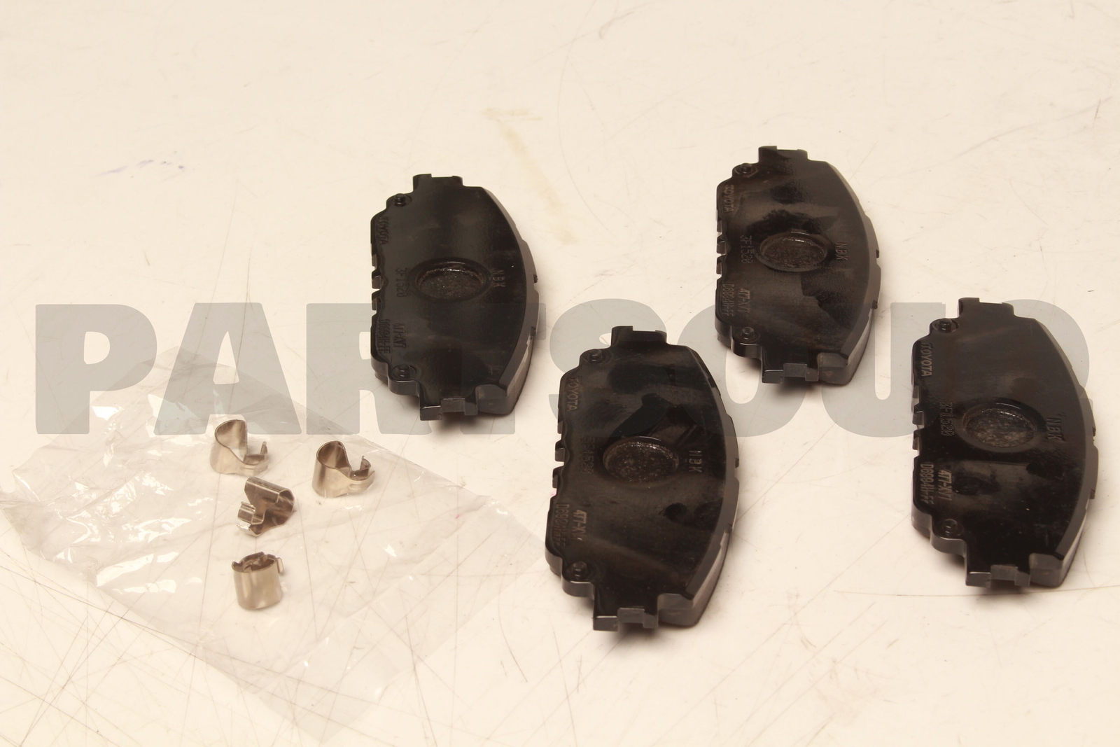 0446506160 Genuine Toyota PAD KIT, DISC BRAKE 04465-06160 | eBay