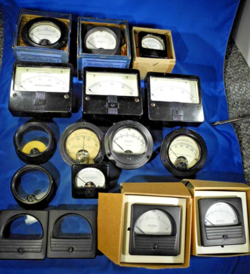 Electrical Power Meters - Vintage Electric Meter