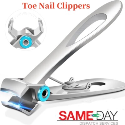 Extra Large Toe Nail Clippers For Thick Nails Heavy Duty Professional ...