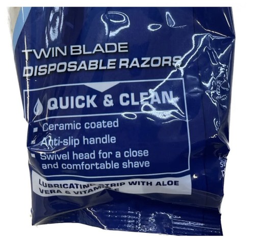 5 Pack Cien Men Twin Blade Disposable Razors , 10x5= 50 Razors | eBay