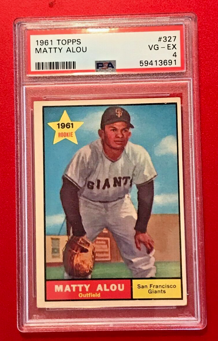 1961 Topps - #327 Matty Alou (RC) for sale online | eBay