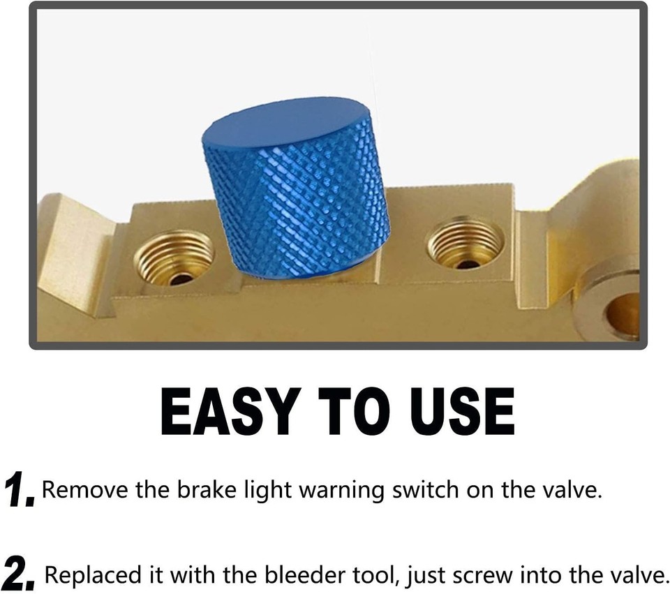Brake Proportioning Valve Bleeder Tool, Bleeding Tool Blue, Blue | eBay