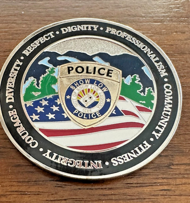 Show Low Arizona Police Department Challenge Coin | eBay