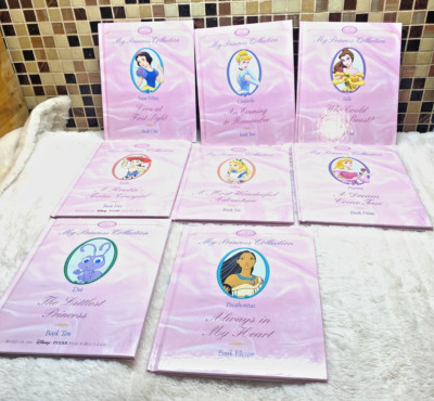 My Disney Princess Collection Books Set of 8 Hardcover Storybooks ...