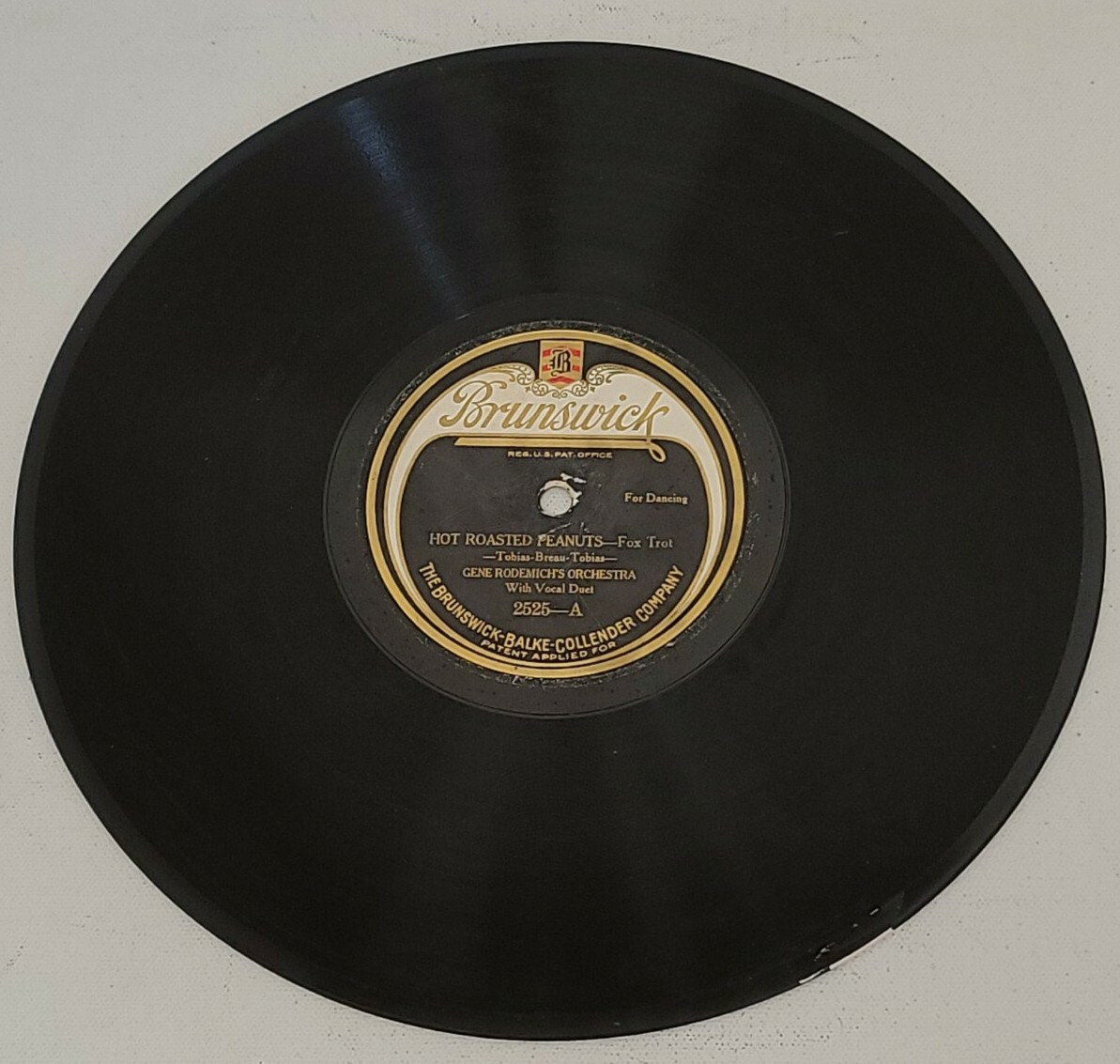 Brunswick Fox Trot Dream Daddy Carl Fenton Hot Roasted Peanuts Gene ...