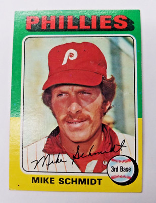1975 Topps baseball card #70 Mike Schmidt Philadelphia Phillies | eBay