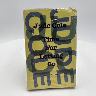 🎶 Jude Cole - "Time for Letting Go" Cassette Single - NEW, SEALED ...