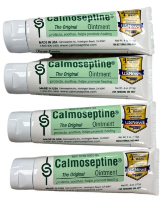 Calmoseptine Ointment Tube - 4 oz ( 4 Pack ) | eBay