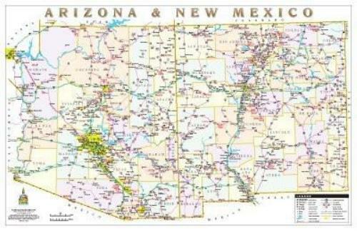 Road Map Of Arizona Phoenix Arizona Road Map | Layout | Pinterest