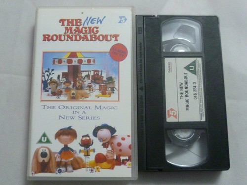 THE NEW MAGIC ROUNDABOUT - CHANNEL 5 - CHILDREN'S VHS VIDEO - RARE ...