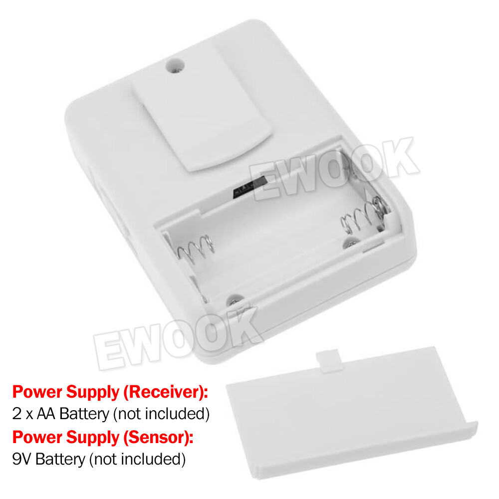 Restaurant Shop Door Entry Wireless PIR Motion Sensor Door Chime Door ...