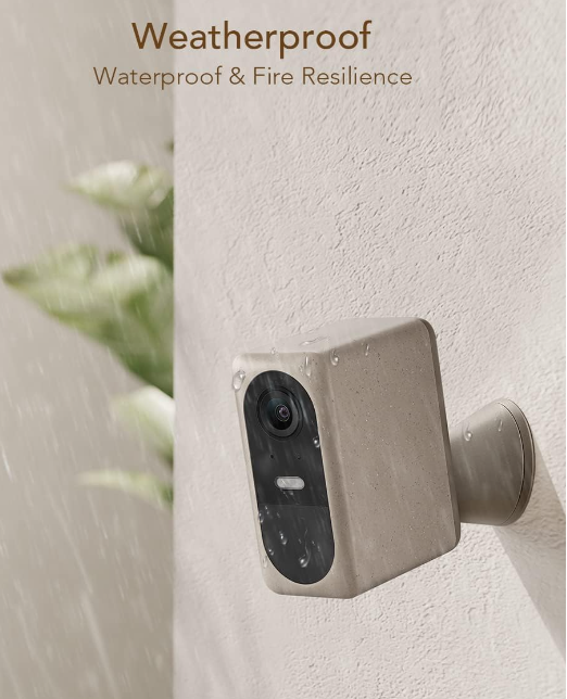 2K Security Cameras Wireless Outdoor, Battery Powered Security Camera ...