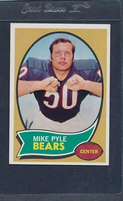 1970 Topps #037 Mike Pyle Bears EX/MT *6651 | eBay
