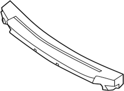 62090-9PF0A Nissan Absorber-energy, front bumper 620909PF0A, New ...