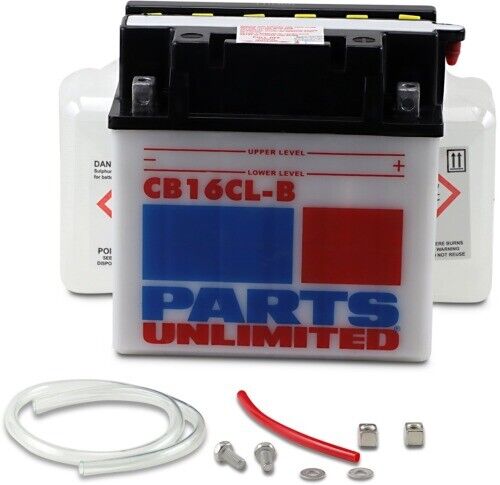 Parts Unlimited 2113-0193 12V Heavy Duty Battery Kit YB16CL-B CB16CL-B ...