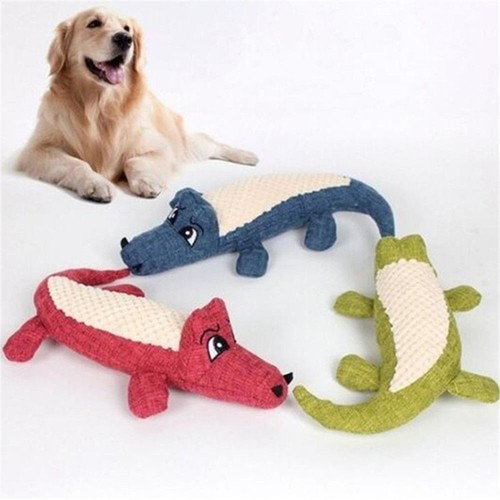 Plush Vocalization Bite Toy Dog Chew Toys Molars Toothbrush Pet ...